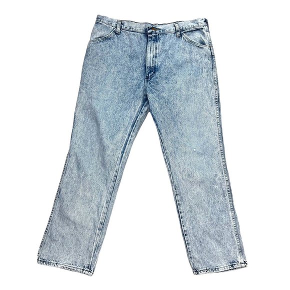 Rustler | Jeans | Vintage Rustler Jeans Blue Denim Stone Acid Washed ...